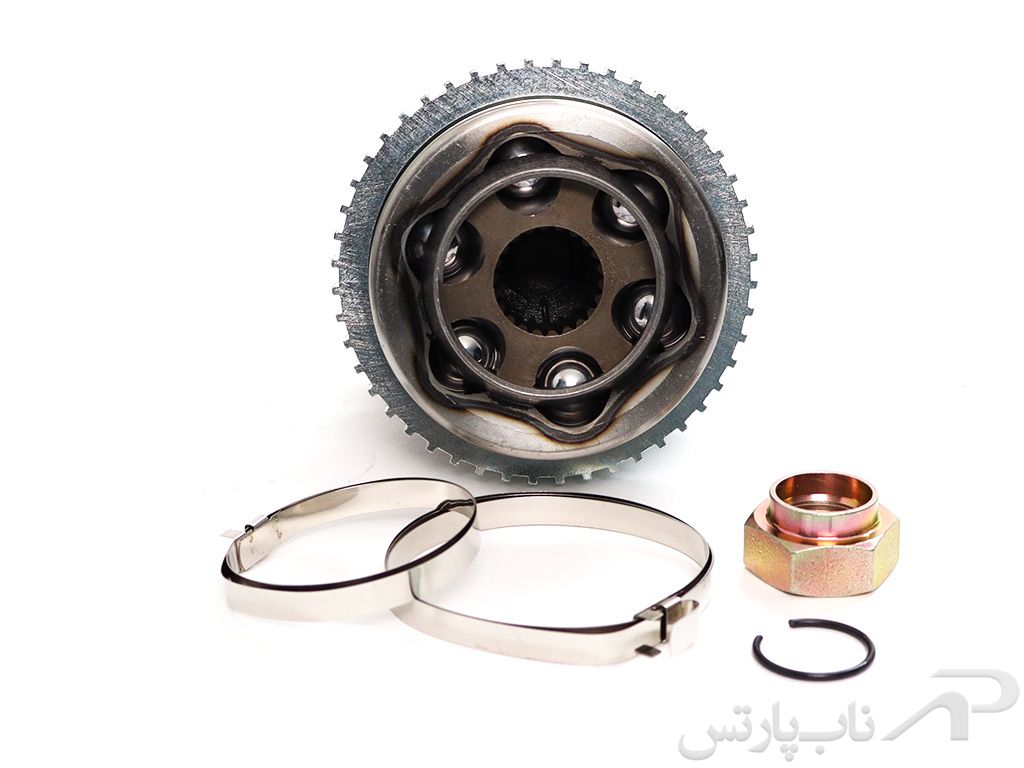 سرچرخ(سر پلوس) 22 خار با ABS (ای بی اس) پژو 206 تیپ 2 برند عظام | ناب پارتس